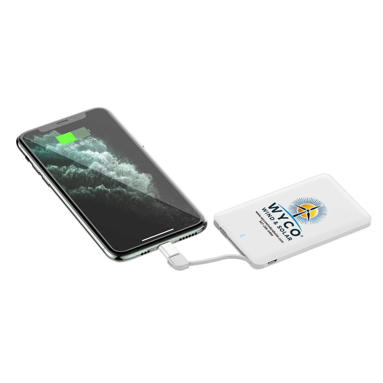 2024 Hot Selling Mini Thin Power Bank - 2500mah Card Size