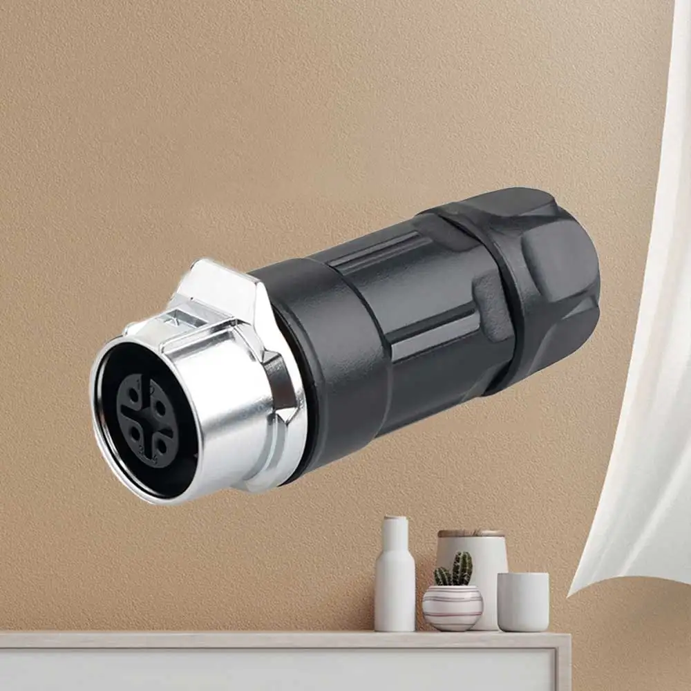 Oswell 4 Pin Plug And Socket Power Connector Waterproof For Led ...