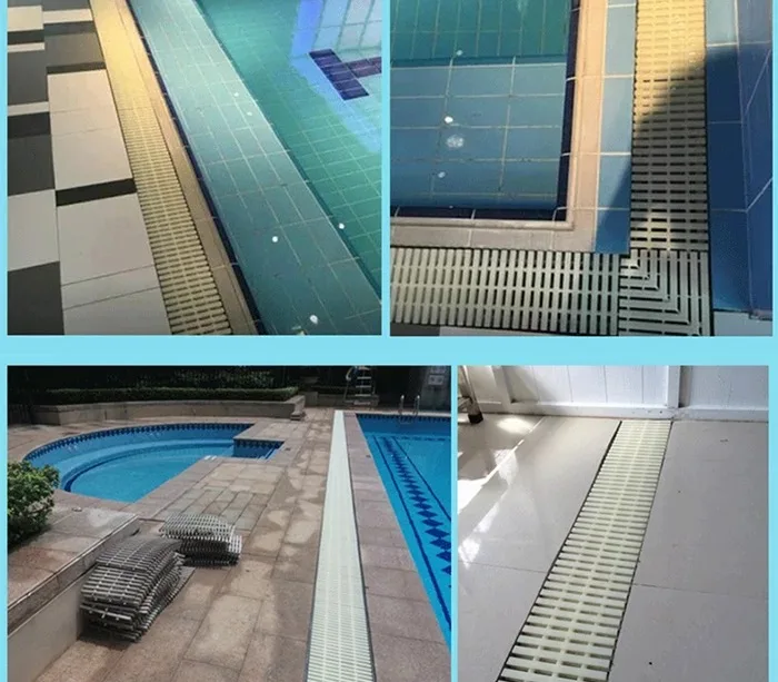 Overflow Pool Grid Aluminum Alloy Swimming Pool Grating Manufacturer - Buy Aluminum Floor ...