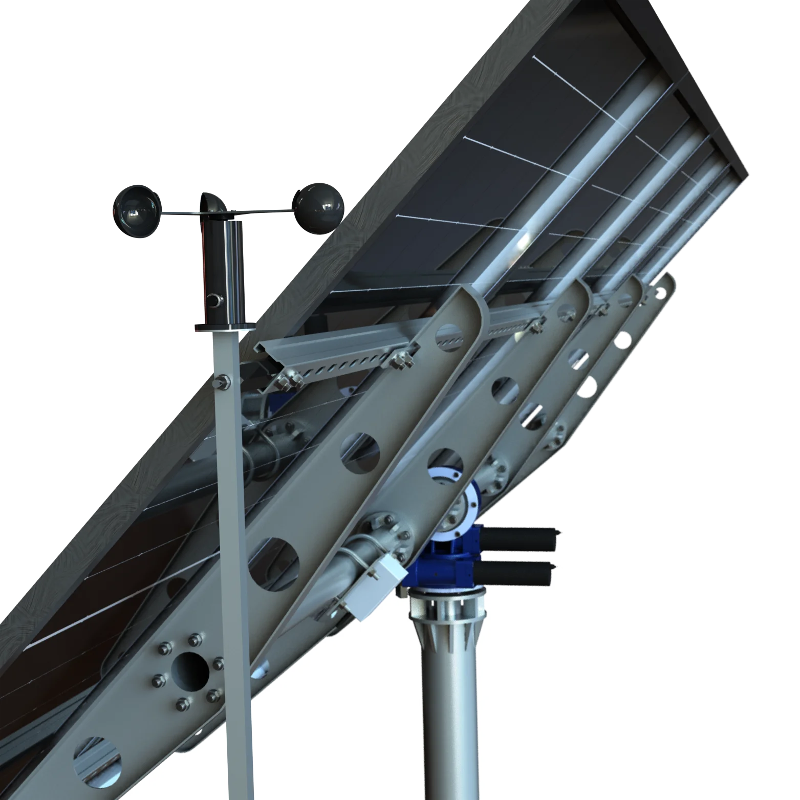 BOFU Dual Axis Solar Tracker - Efficient Power Generation
