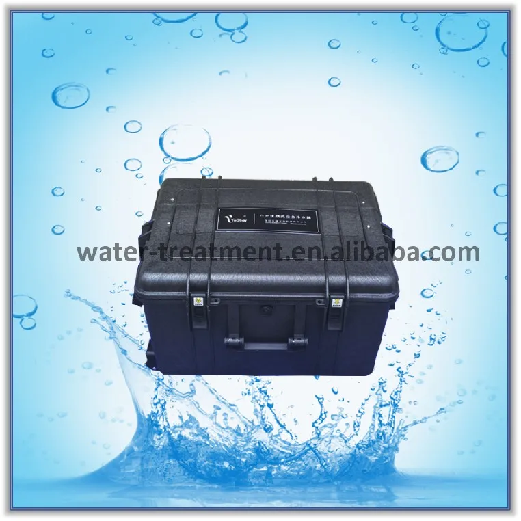 200L/H Portable Water Filter Machines for Outdoor Emergencies