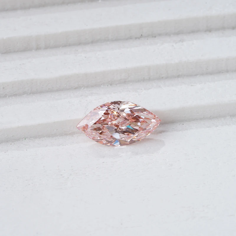Starsgem Pink Lab Diamond - Heart Cushion Asscher Cut
