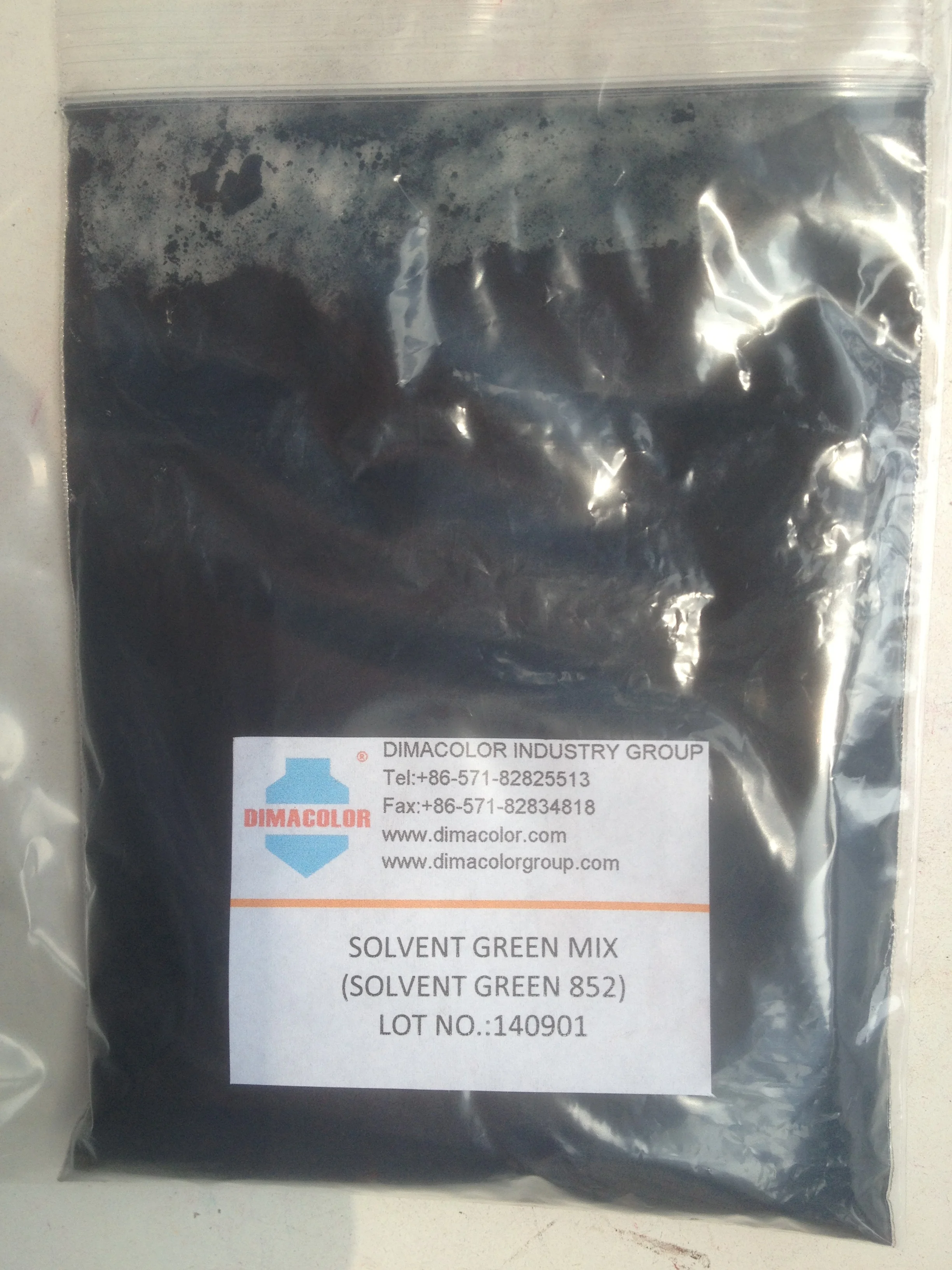 Alcohol Soluble Solvent Dyes Powder Green Mix 852 For Ink Metal Wood ...