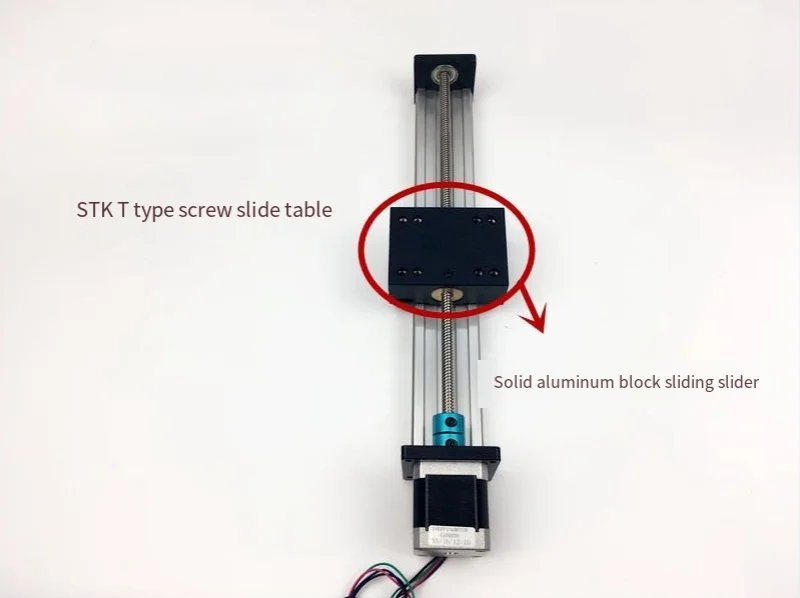 STK T Type Lead Screw Sliding Table Electric Guide Lifting Module