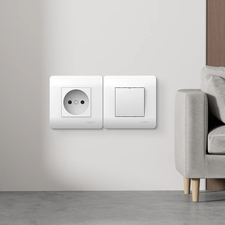 Chint Wall Socket Without Grounding Recessed 16a Eu Uk Universal ...