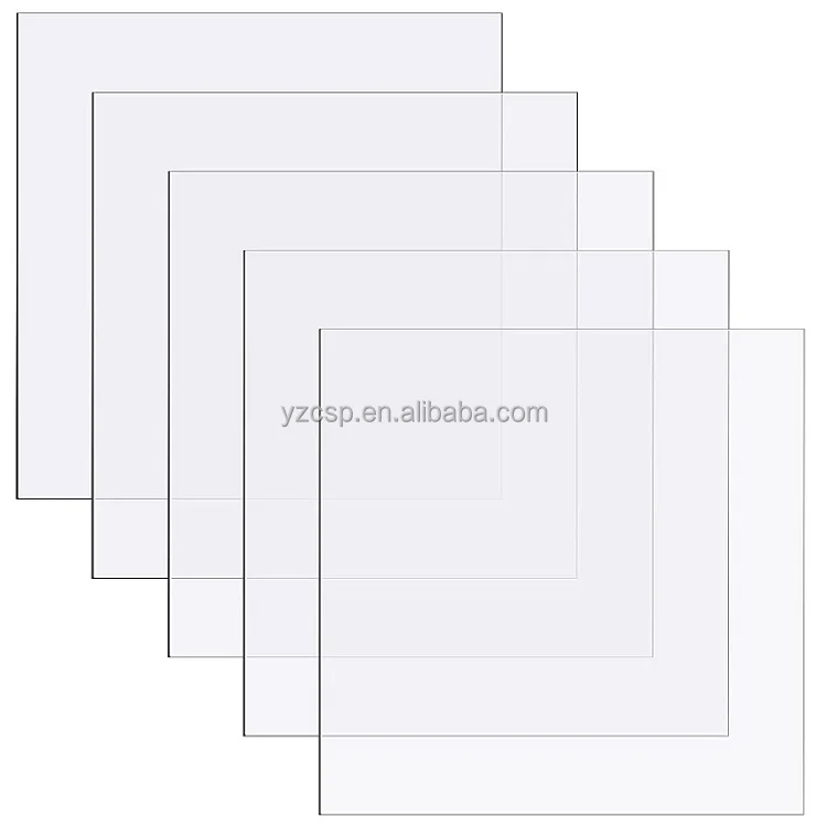 Clear 4x8 Sheet Plastic Polycarbonate Transparent Lexan Solid Poly ...