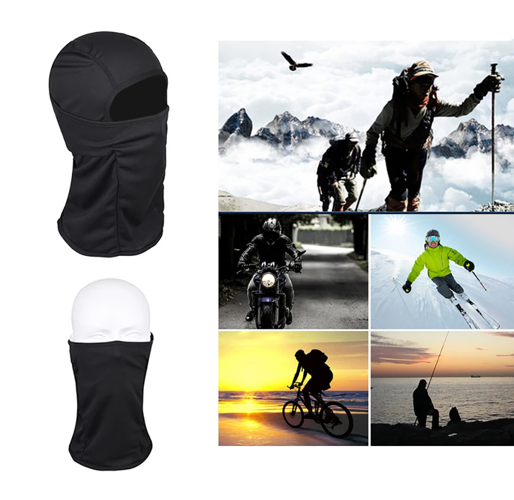 Face Mask Windproof Polyester Balaclava Fishing Head Cover Balaclava ...