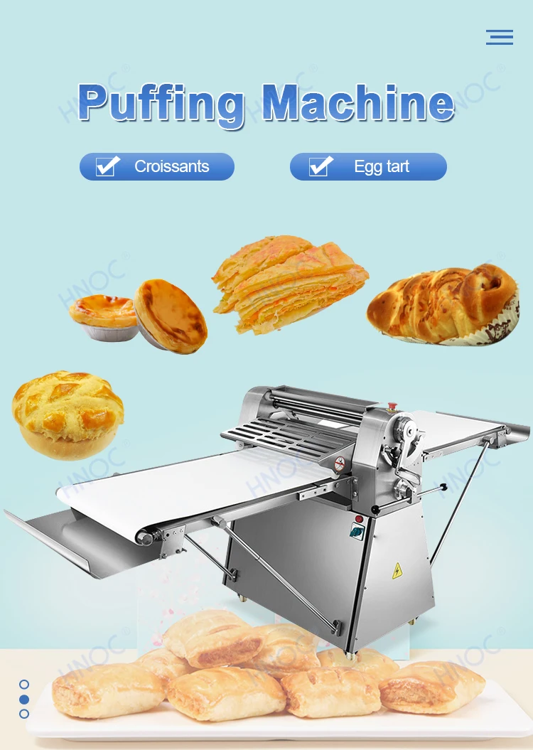 Laminadora Para Masa Electrica Para Estirar De Pan Hacer Masa Filo De ...