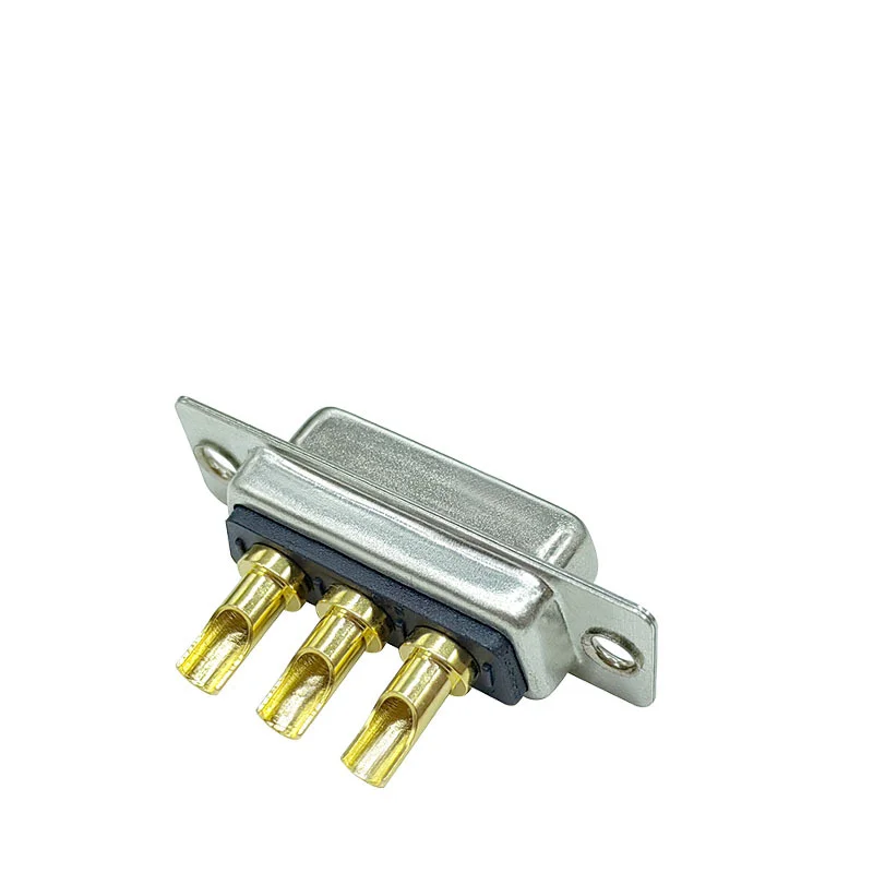 D-sub High Current Connector 3w3 Female Terminal Gold Plated Pin Db ...