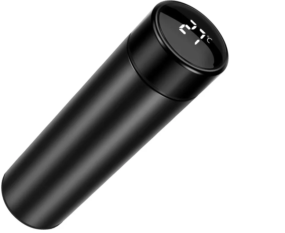 Double Wall Digital Insulated Vacuum Flask.smart Led Temperature ...