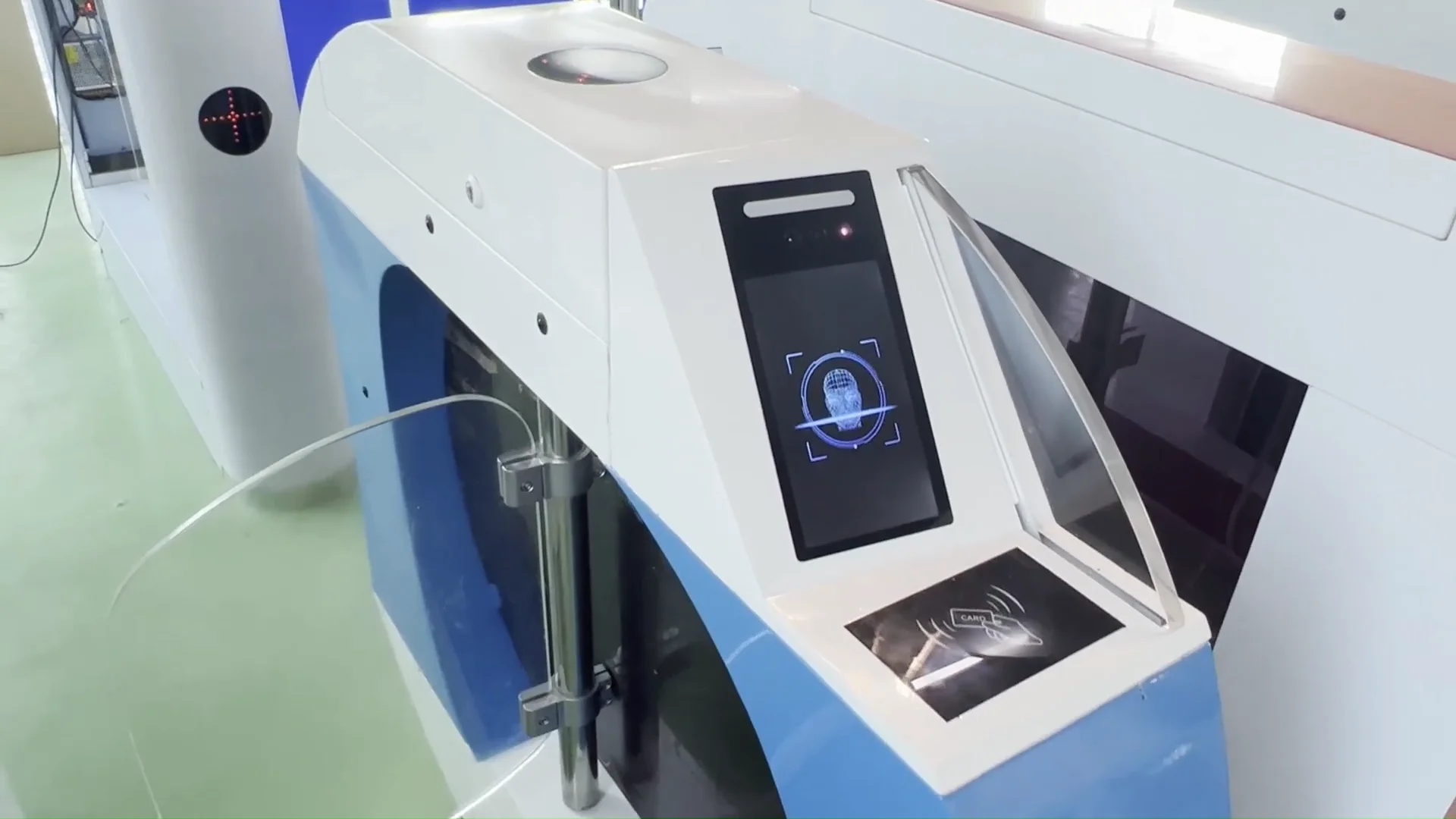 Kindergarten Swing Turnstile Student Card Reader Face Recognition ...