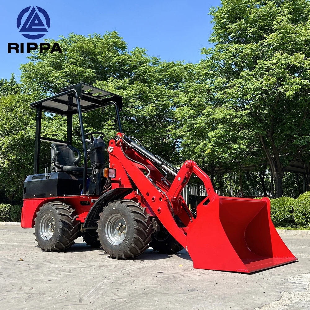 RIppa Articulated Mini Loader - 1 Ton Capacity, EPA Engine, 4WD ...