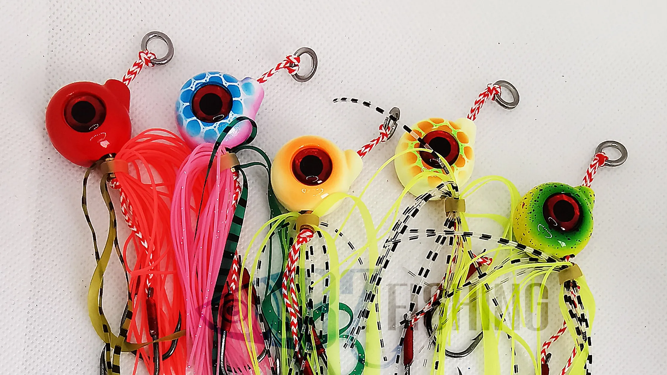 Deep Sea Fishing Slow Pitch Jigging Lures Free Style Kabura Jig Lures ...