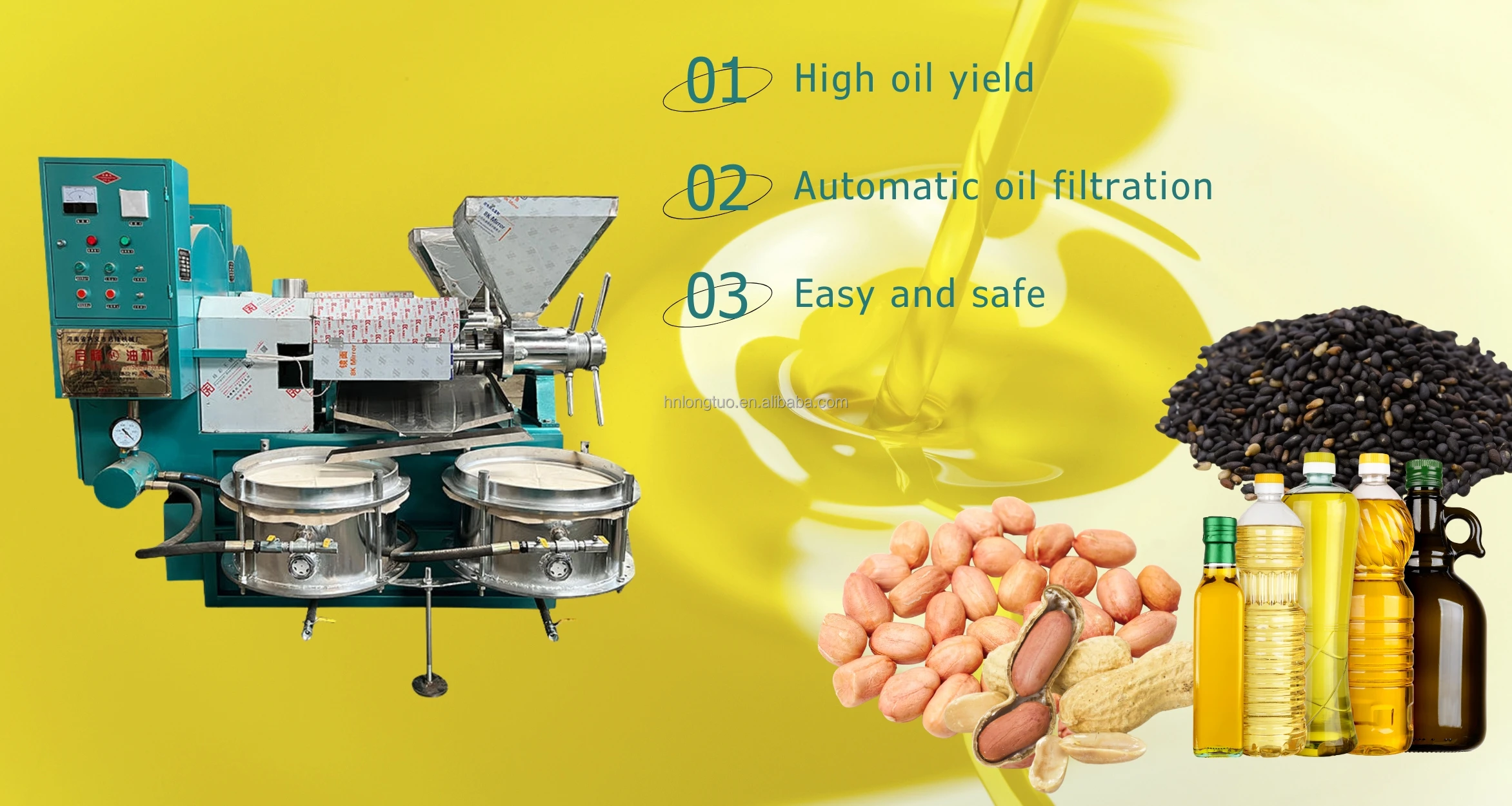 Soya Bean Oil Processing Machinery Equipment Soya Bean Oil Pressing ...