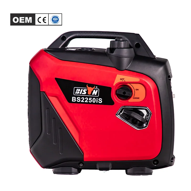 BISON Portable Inverter Generator 220V 12V Dc 2Kw Silent Gasoline ...