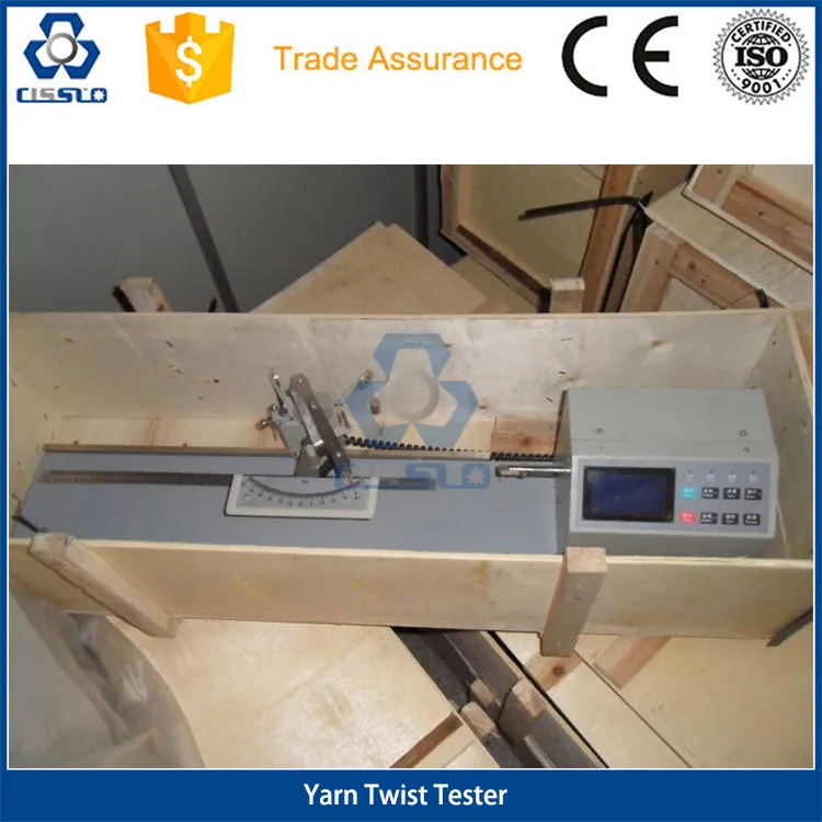 Manual Automatic Digital Yarn Fiber Multifilament Thread Twist Counter ...