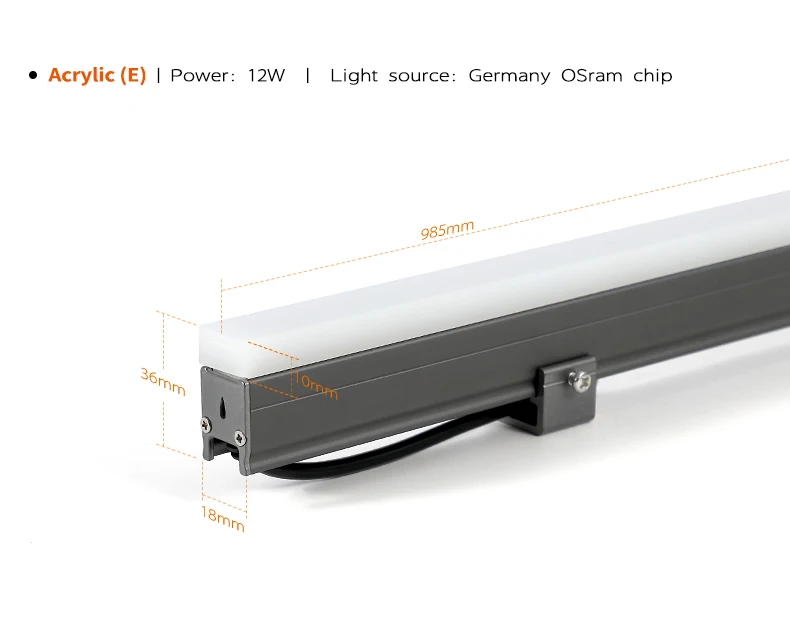 Programming Linear Light Rgb Exterior Lighting Outdoor Waterproof ...
