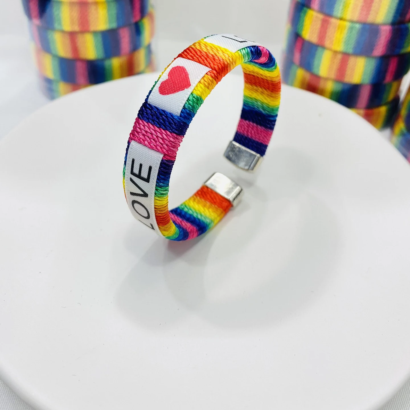 LGBTQ Accessories - Trendy Rainbow Bracelets for Pride