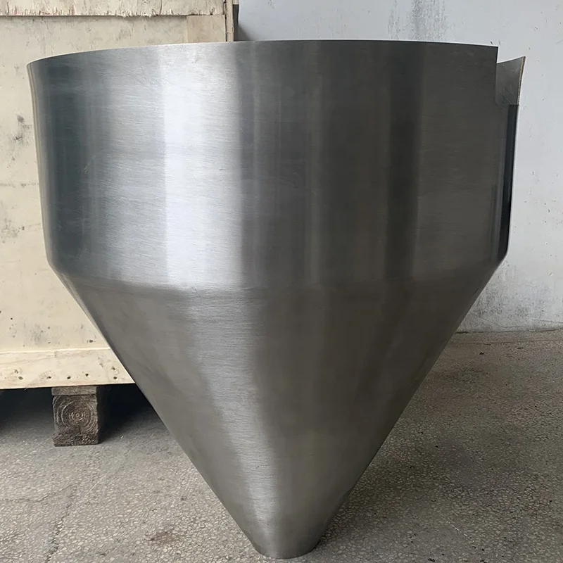 Cheap stainless steel funnel hopper metal cone spinning sheet metal ...