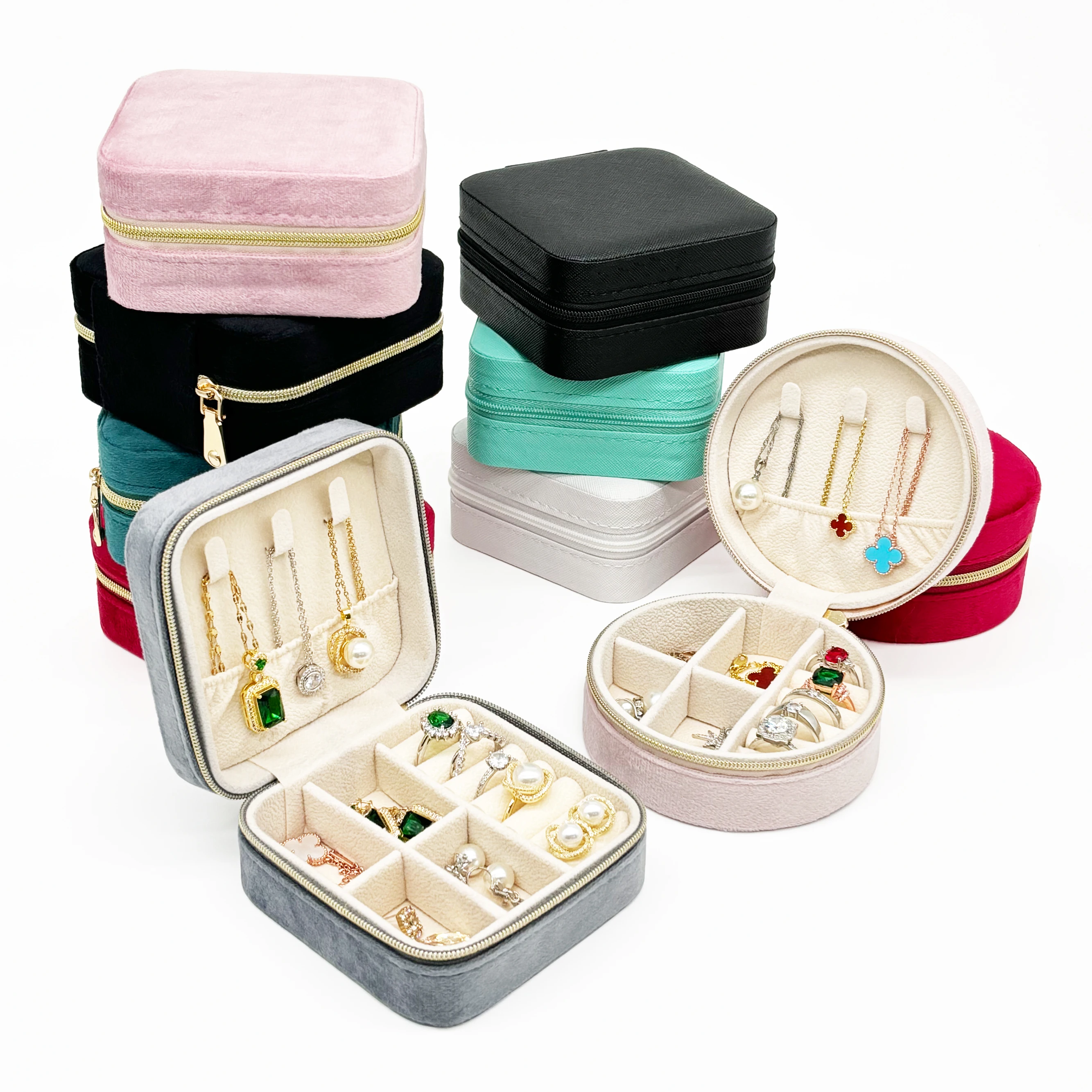 Customizable Jewelry Box - Luxury Organizer with Logo