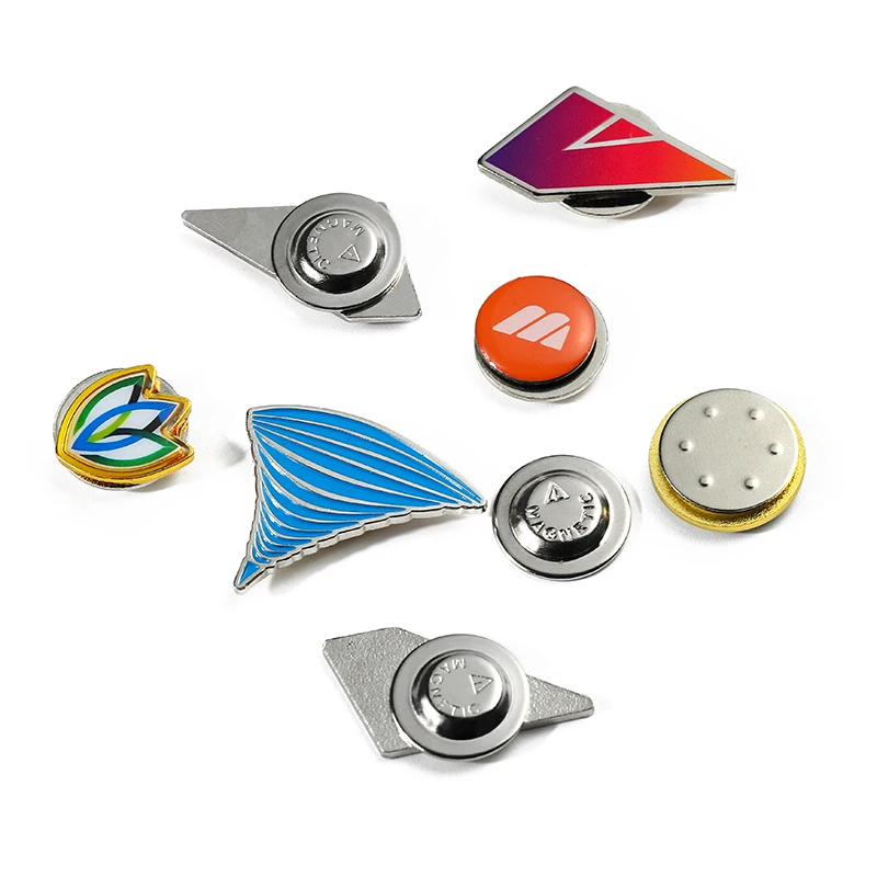 Personalized Company Logo Enterprise Metal Badges Brooches