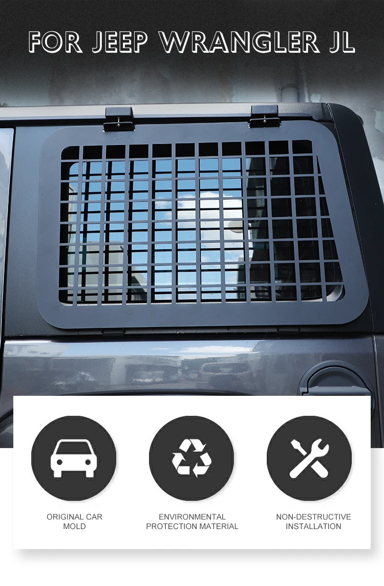 High Quality 4 Door Car Exterior Accessories Rear Windshield Window ...