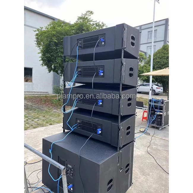 Double 10 Inch Powered Line Array Speaker Active Pro Sound System Professional Audio Buy Dual 