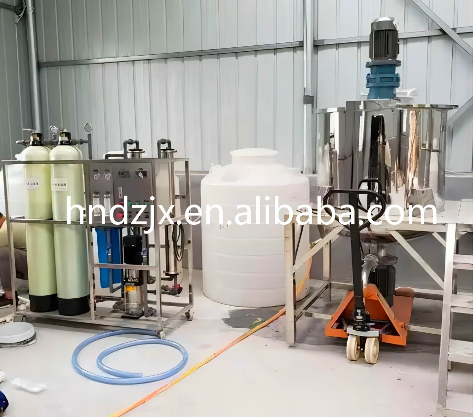 DZJX Liquid Detergent Small Scale Full Production Line