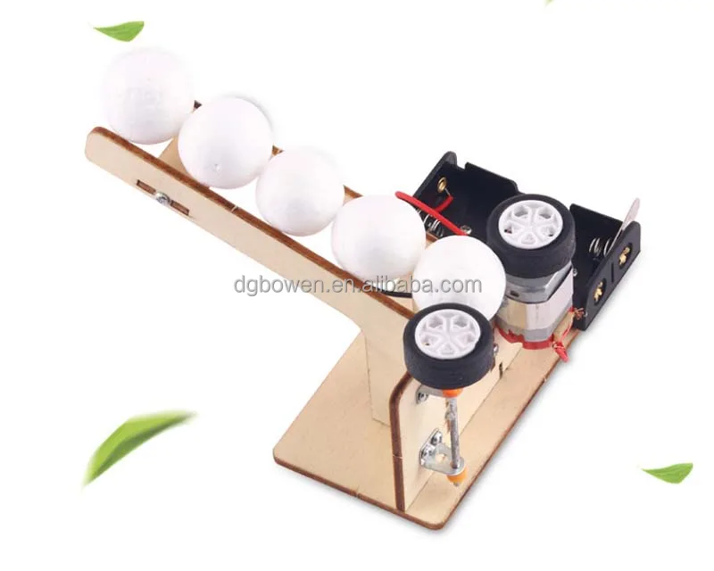 DIY Ball Launcher - Fun Science Experiment Kit for Kids