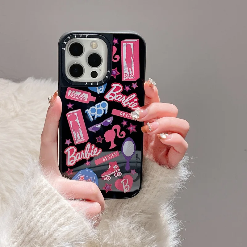 The New Hot-selling Barbie Acrylic Electroplated Mirror Mobile Phone ...
