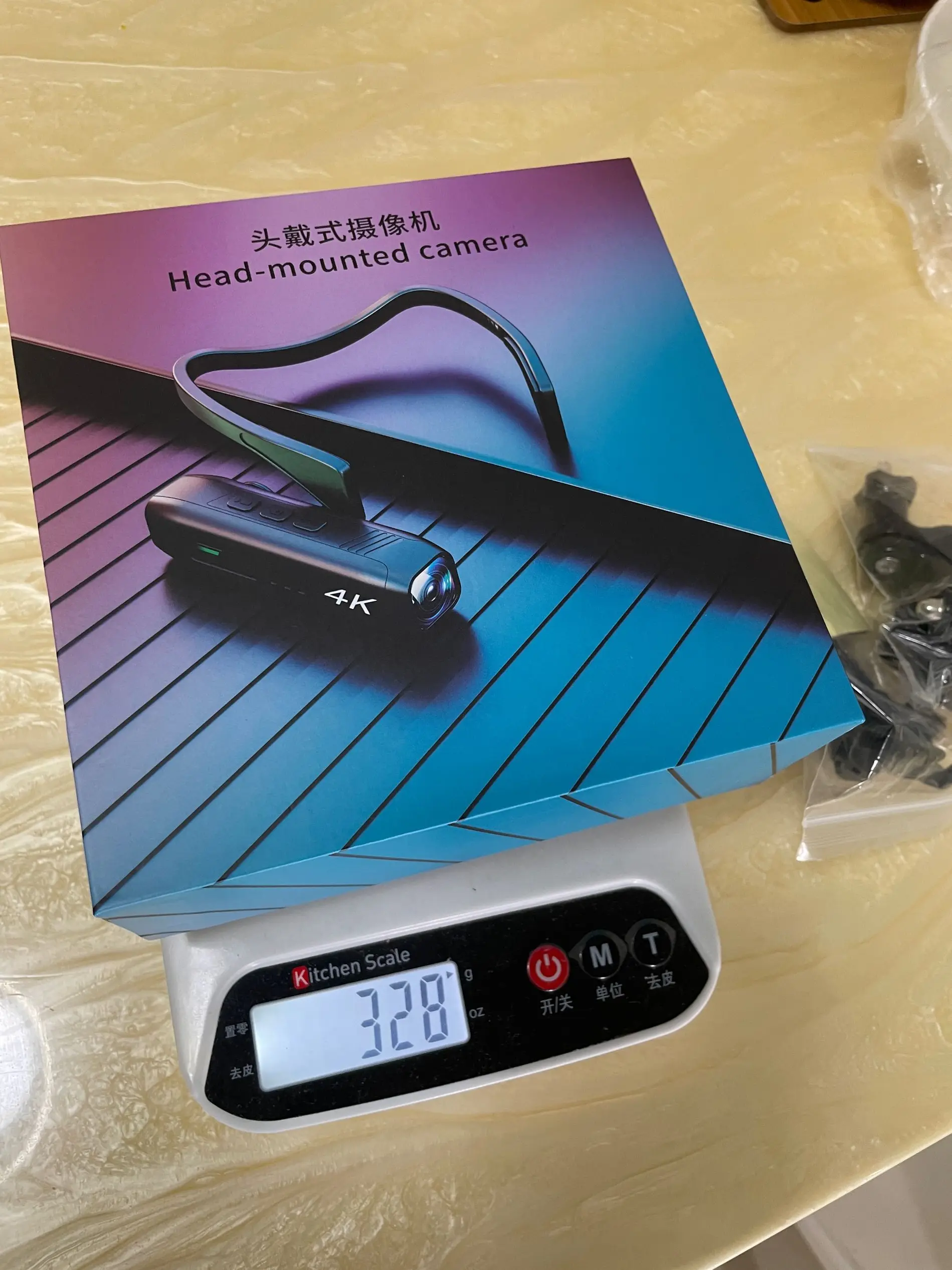 Head Mounted Camera Hands-free Fpv Capture 4k Video Camcorder With 2 ...