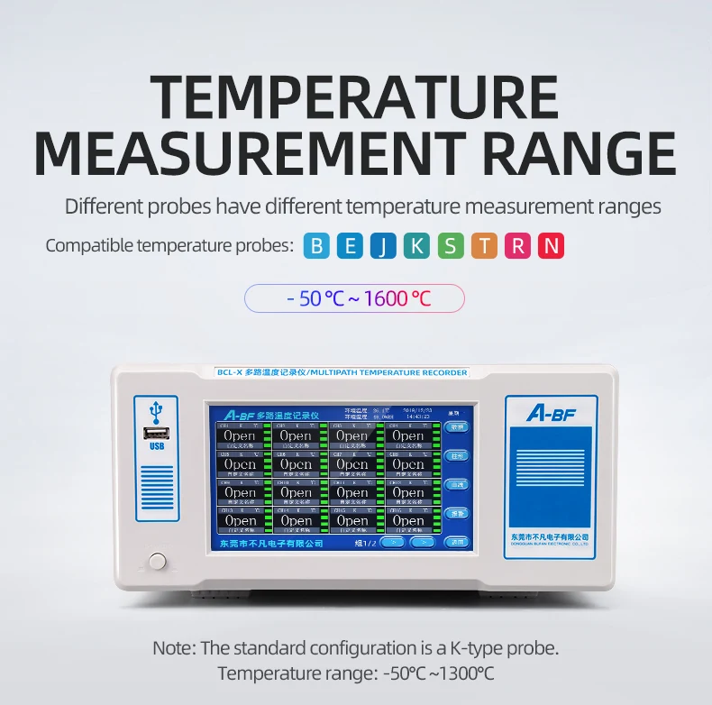 A-BF Multi-Channel Temperature Data Logger - Precision & Efficiency