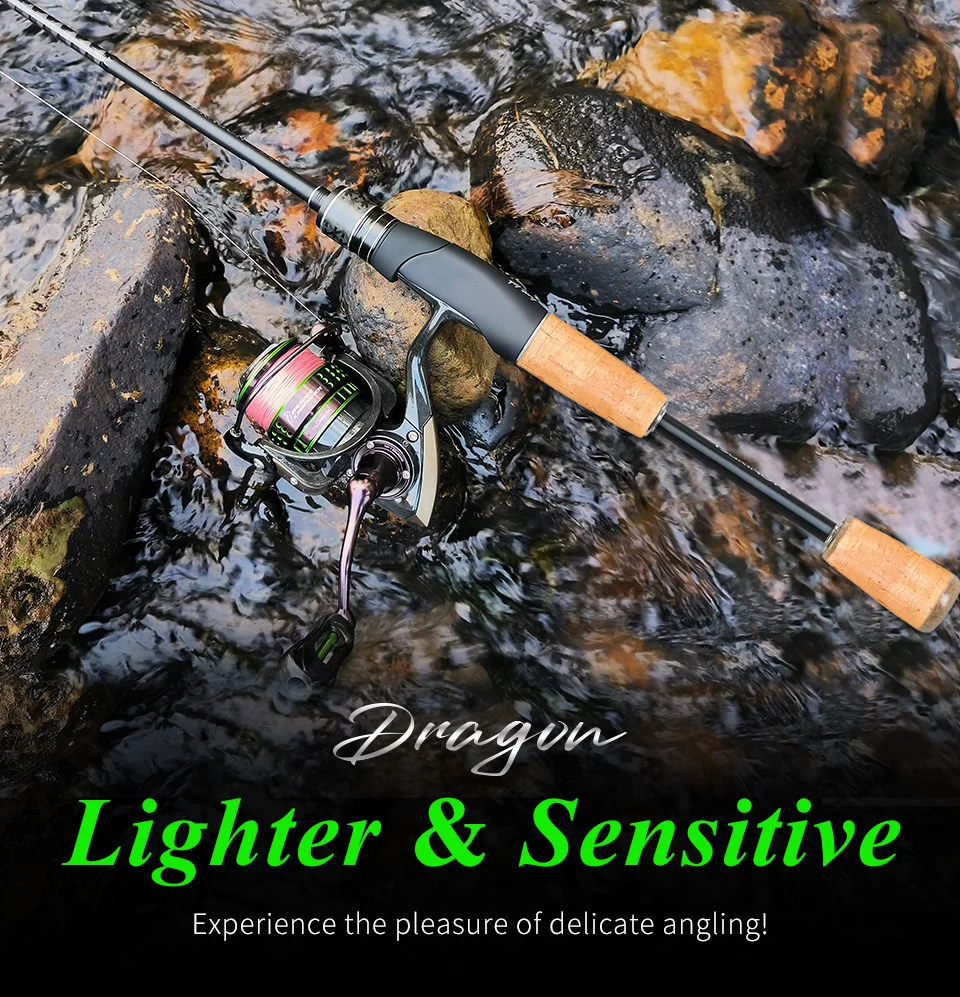 TSURINOYA Dragon II Fishing Rod - Lightweight & Versatile