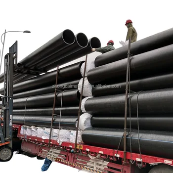 Iso Bs En12201 Hdpe 50mm Hdpe Pipe Price Black Plastic Tube China Hdpe ...