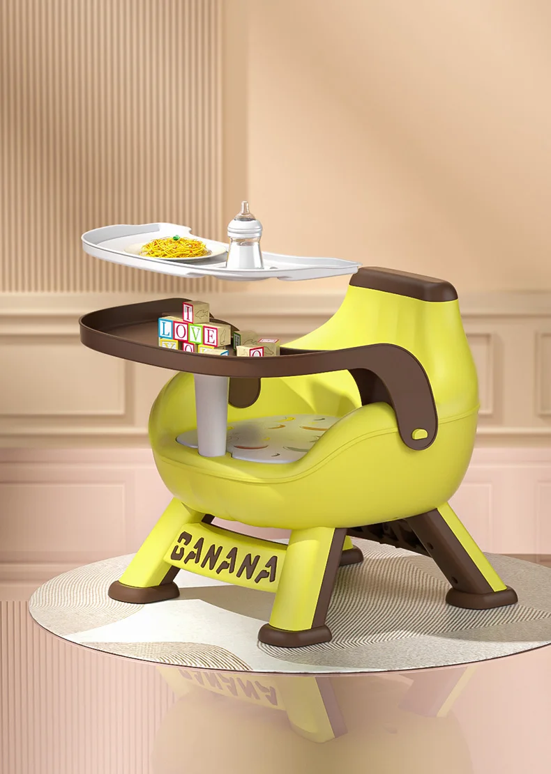 New Arrived Portable Baby Feeding Chair With Wheel Kids Eating Chairs ...