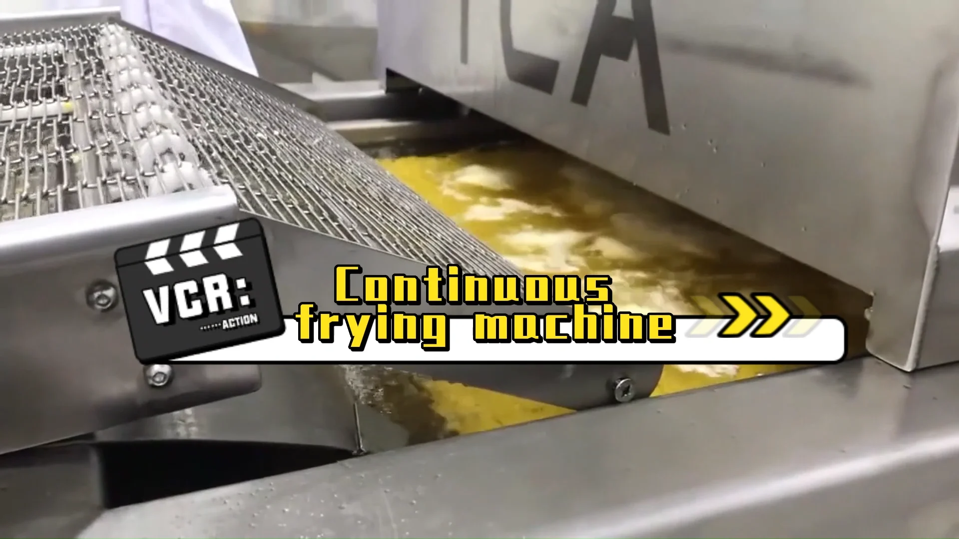 Automatic Continuous Frying Machine Potato Chips Fryer Kurkure Pellets ...