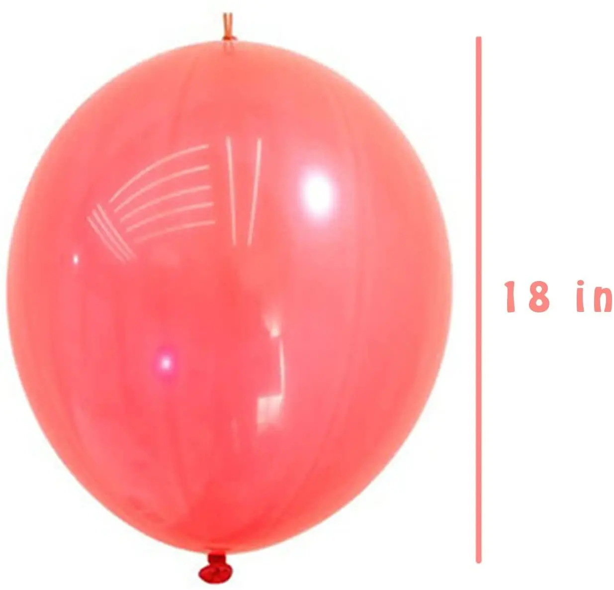8g 18 Inch Slap Ball Bump Elastic Latex Ball Balloon Toy Birthday Party ...