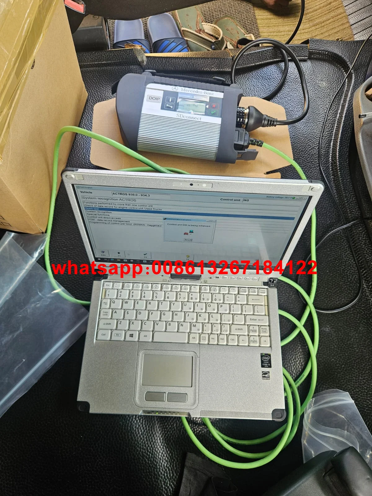 For benz SD Connect C4 Multiplexer Star xentry Plus Toughbook CF-C2 ...
