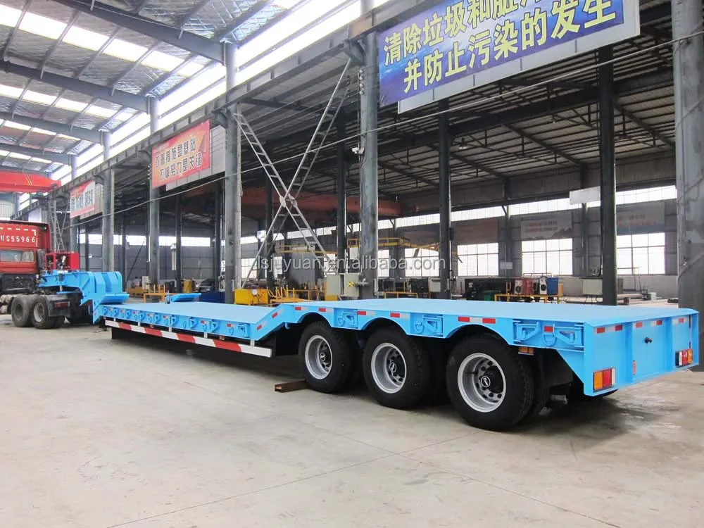 Heavy Duty Front Loading Detachable Gooseneck Lowbed Lowboy Low Bed Boy ...