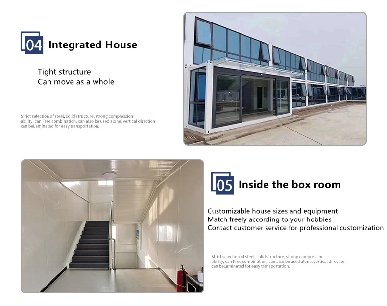 Mobile Living Container House - Fast Install & Versatile Use