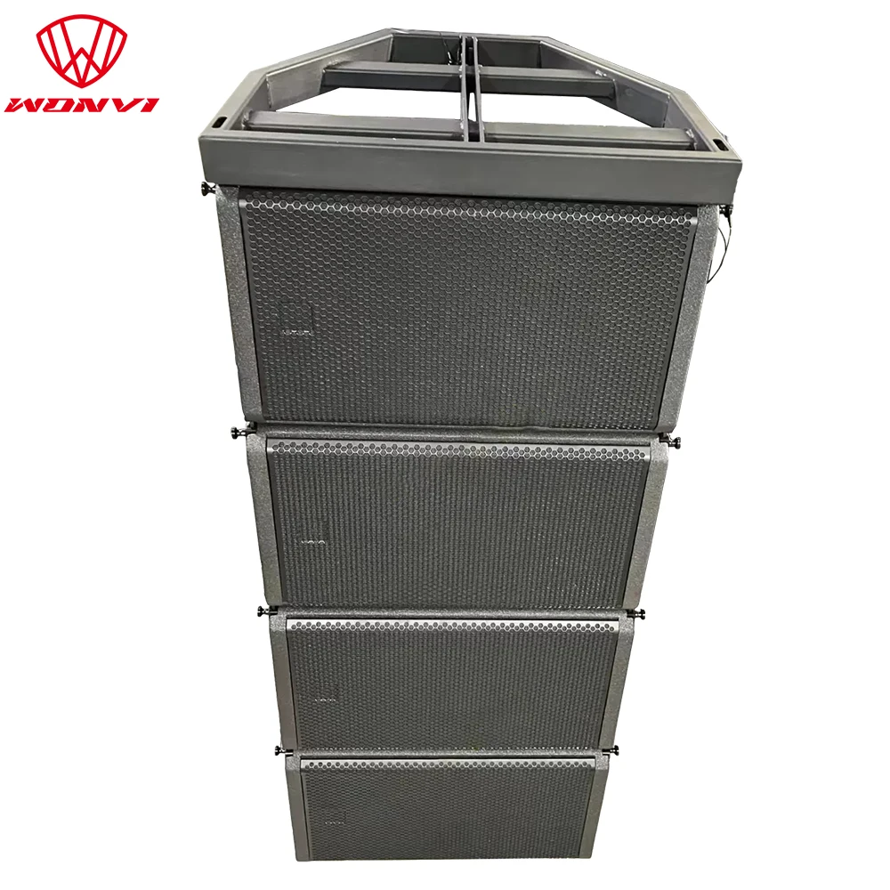 Double 8 Inch Powered Line Array Speaker Hdl28a Active Pro Sound System ...