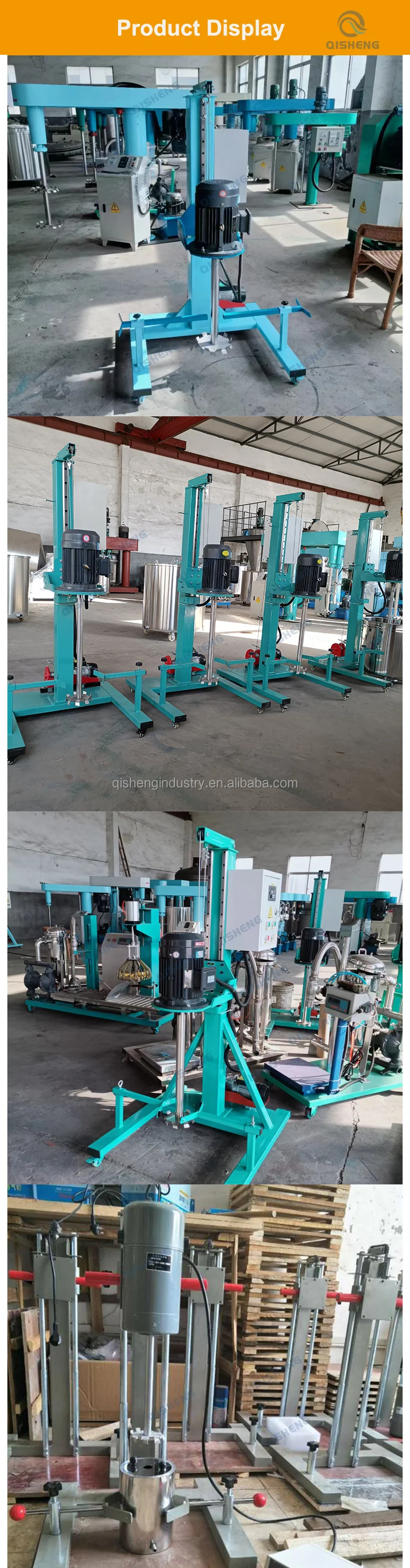 Variable Speed Frequency Laboratory Disperser Dissolver Paint Mixer ...