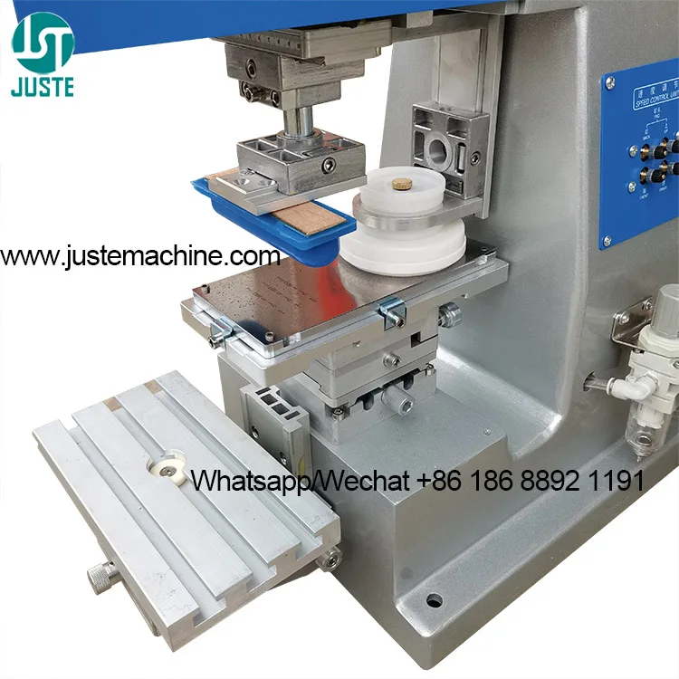 Closed Ink Cup Desktop Pad Printing Machine Mini 1 Single Color Table ...