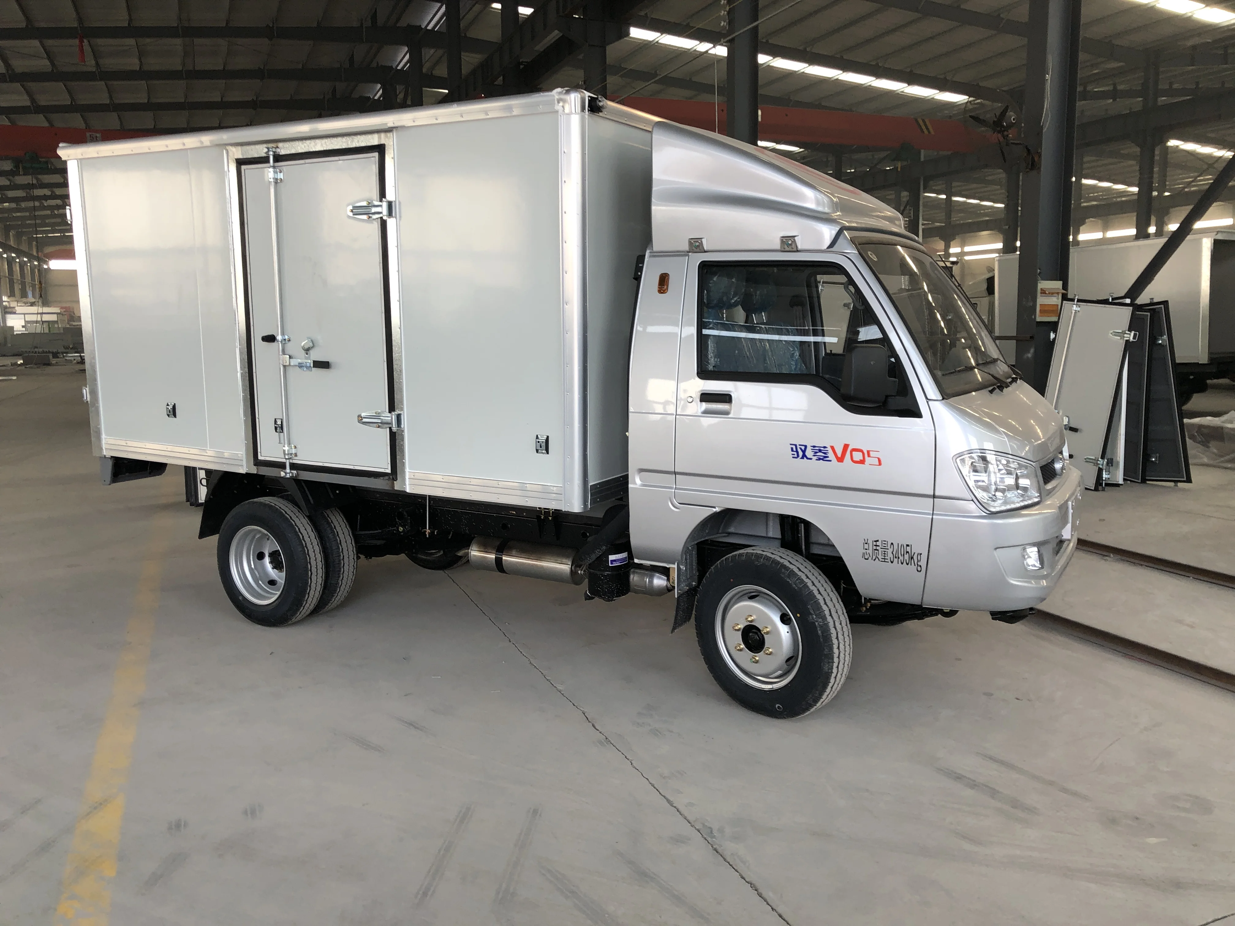 Customized CKD Dry Shipping Container Assembly Truck Van Body Cargo Box ...
