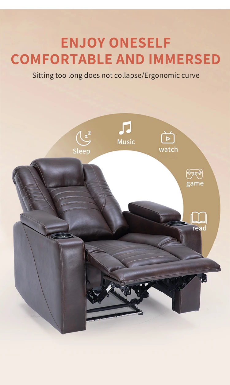 Modern Multifunction Living Room Sofas Lazy Single Lounge Rocking ...