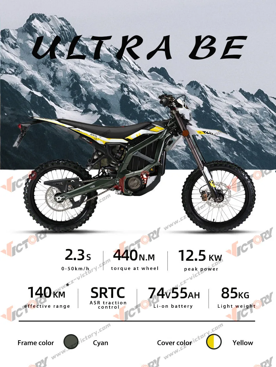 Fast Shipping 2023 Sur Ron Electric Bike 72v 12500w Suron Electric Dirt ...