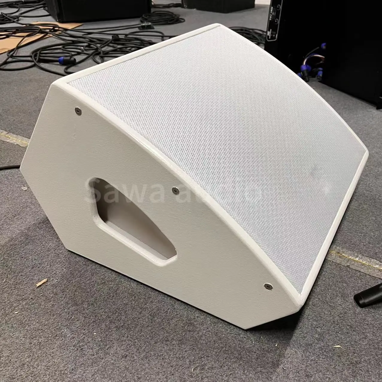 12 Inch 2 Way Powered Coaxial Studio Monitors for Live Sound