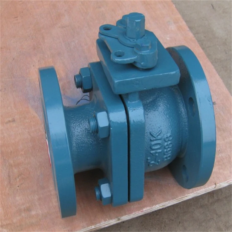 Ductile Cast Iron Flanged Floating Ball Valve Q41F-10K Cast Steel ...