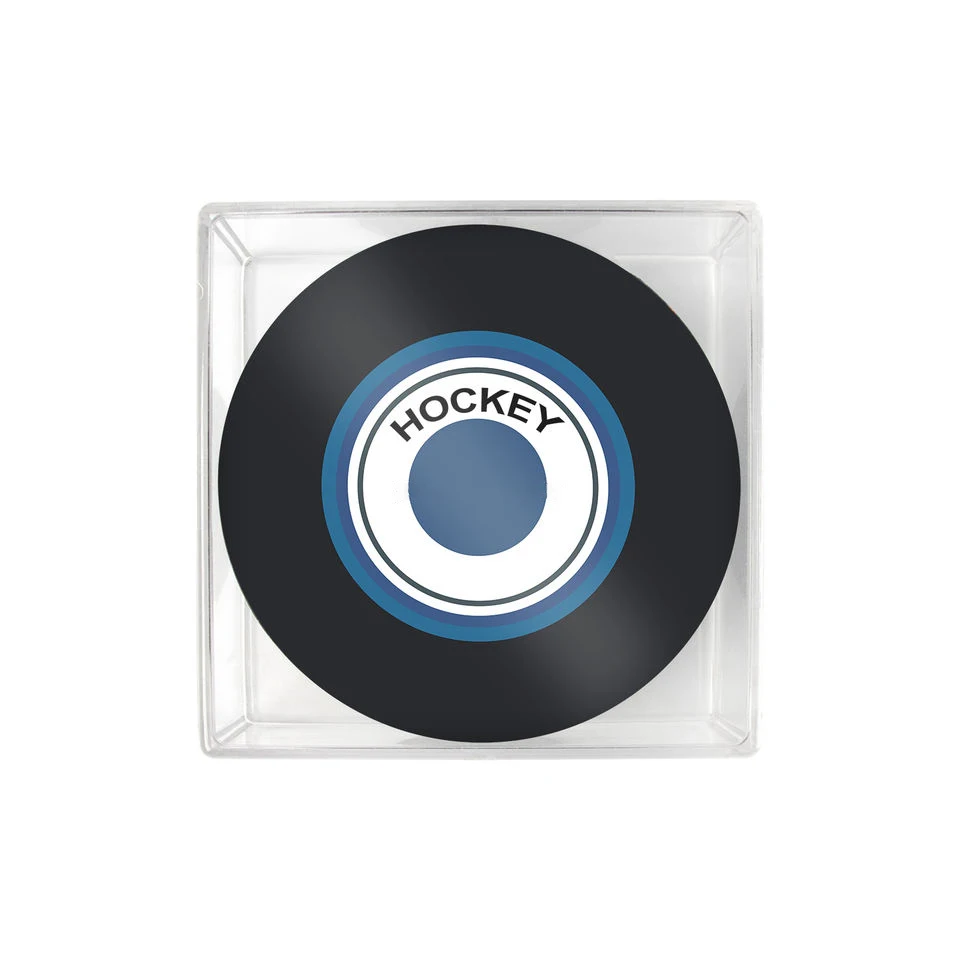 Factory Customized Clear Display Case Cube Square Hockey Puck Holder ...