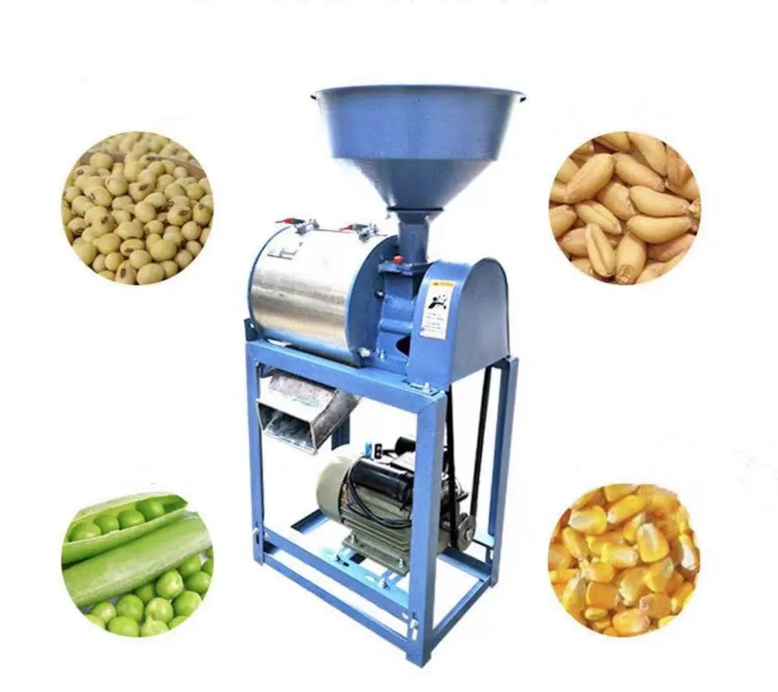Commercial Electric Flower Corn Maize Grain Wheat Flour Making Milling ...
